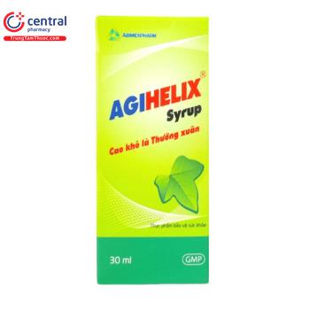 Thuốc Agihelix Syrup - Giúp giảm ho và giảm đau họng hiệu quả