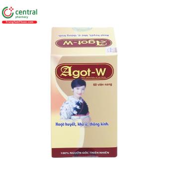 Thuốc Agot-W giảm đau bụng kinh, rối loạn kinh nguyệt giá bao nhiêu?