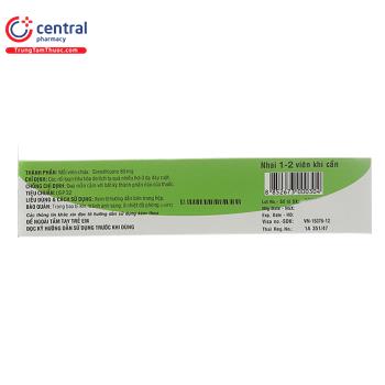 Thuốc Air-X 80mg (bạc hà) - Thuốc điều trị đầy hơi trướng bụng