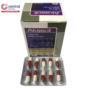 [CHÍNH HÃNG] Thuốc Akasoli Ultra Albumin của Mỹ - thuốc bổ cho bà bầu