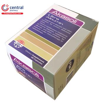 [CHÍNH HÃNG] Thuốc Akasoli Ultra Albumin của Mỹ - thuốc bổ cho bà bầu