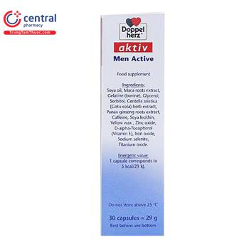 Thuốc Aktiv Men Active - tăng cường sinh lý cho phái mạnh