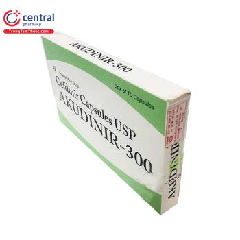 Thuốc Akudinir-300 - thuốc điều trị nhiễm khuẩn nặng