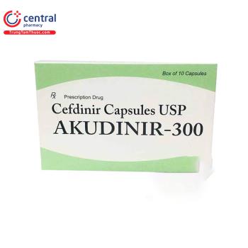 Thuốc Akudinir-300 - thuốc điều trị nhiễm khuẩn nặng