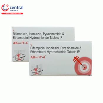 [CHÍNH HÃNG] Thuốc AKuriT-4 - điều trị lao tiềm ẩn hoặc hoạt động