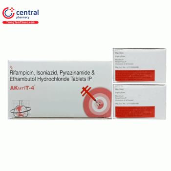 [CHÍNH HÃNG] Thuốc AKuriT-4 - điều trị lao tiềm ẩn hoặc hoạt động