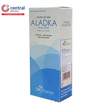[CHÍNH HÃNG] Thuốc Xịt Mũi Aladka 15ml trị bệnh viêm và dị ứng mũi