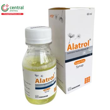 Thuốc Alatrol Syrup 5mg/5ml Square - Điều trị viêm mũi dị ứng, mề đay