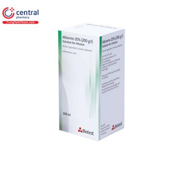 Thuốc Albiomin 20%(200g/l) 100ml: Chỉ định và lưu ý sử dụng