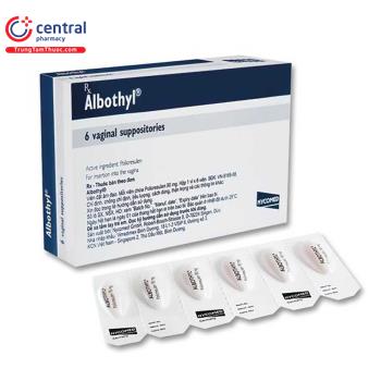[CHÍNH HÃNG] Thuốc Albothyl điều trị tại chỗ nhiễm khuẩn âm đạo