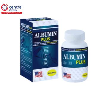 Thuốc Albumin Plus 60 viên giúp thúc đẩy tăng cường miễn dịch