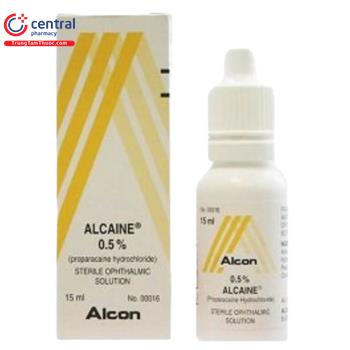 Thuốc Alcaine 0.5% - Gây tê nhanh chóng trong các thủ thuật nhãn khoa