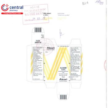 Thuốc Alcaine 0.5% - Gây tê nhanh chóng trong các thủ thuật nhãn khoa