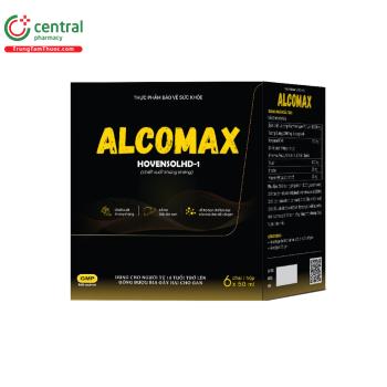 Giải rượu Alcomax giảm tác hại gây đau đầu, choáng váng của rượu bia