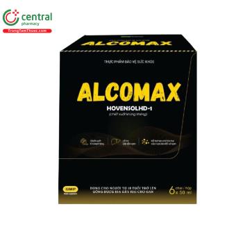 Giải rượu Alcomax giảm tác hại gây đau đầu, choáng váng của rượu bia