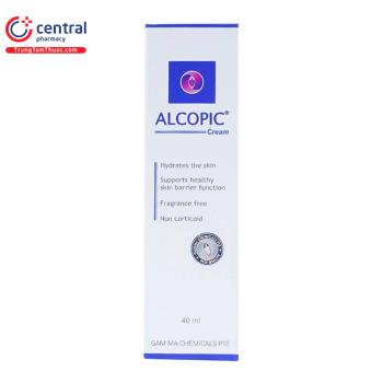 Thuốc Alcopic Cream 40ml - Thuốc điều trị viêm da, chàm da