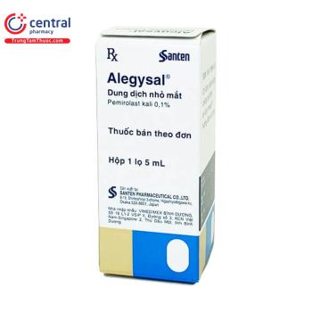 Thuốc Alegysal 0.1% 5ml: Cách dùng – liều dùng, lưu ý khi sử dụng