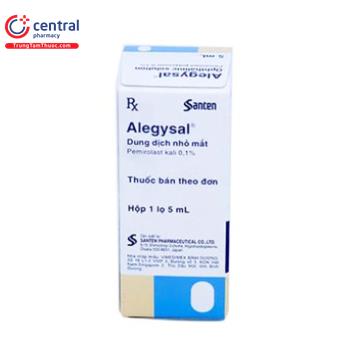 Thuốc Alegysal 0.1% 5ml: Cách dùng – liều dùng, lưu ý khi sử dụng