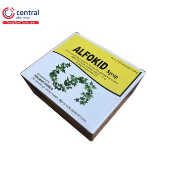 [CHÍNH HÃNG] Thuốc Alfokid Syrup điều trị ho khan, ho có đờm
