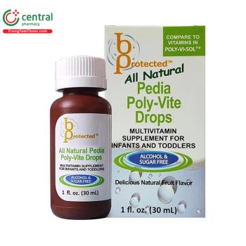 Thuốc All Natural Pedia Poly-Vite Drops 30ml - Tăng cường đề kháng