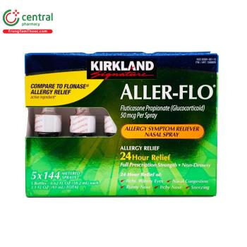 Thuốc xịt mũi Aller-Flo Kirkland điều trị viêm xoang, viêm mũi dị ứng
