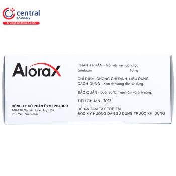 Thuốc Alorax Loratadin 10mg điều trị viêm mũi dị ứng giá bao nhiêu?