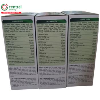 Thuốc Alpha Brain Forte tăng cường tuần hoàn não, hỗ trợ hoạt huyết