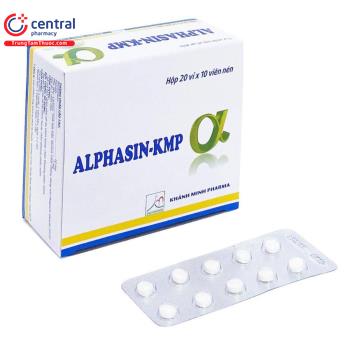 Thuốc Alphasin KMP - Điều trị tình trạng viêm, sung tấy ở vùng họng