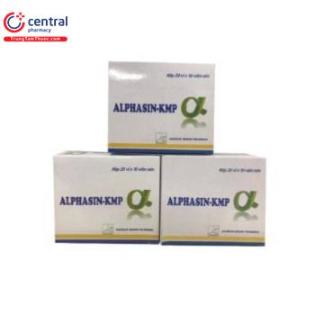 Thuốc Alphasin KMP - Điều trị tình trạng viêm, sung tấy ở vùng họng