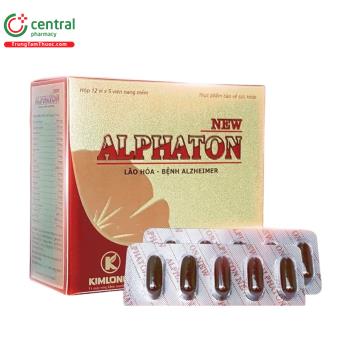 Thuốc Alphaton New ngăn ngừa lão hóa, suy giảm trí nhớ, nhận thức