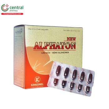 Thuốc Alphaton New ngăn ngừa lão hóa, suy giảm trí nhớ, nhận thức