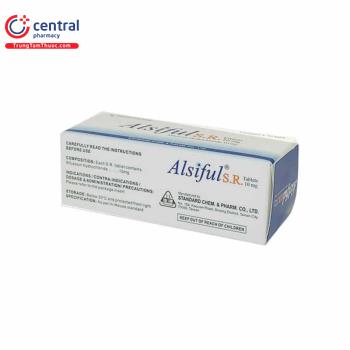 Thuốc Alsiful S.R - Điều trị phì đại tuyến tiền liệt hiệu quả