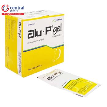Thuốc Alu-P Gel điều trị loét dạ dày-tá tràng, viêm thực quản