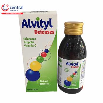 [CHÍNH HÃNG] Thuốc Alvityl Defenses 120ml hỗ trợ tăng cường miễn dịch
