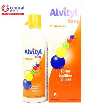 [CHÍNH HÃNG] Thuốc Alvityl Syrop hỗ trợ tăng cường hệ miễn dịch