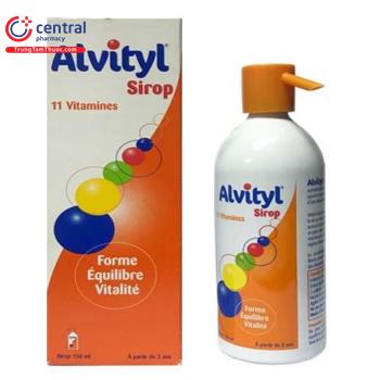 [CHÍNH HÃNG] Thuốc Alvityl Syrop hỗ trợ tăng cường hệ miễn dịch