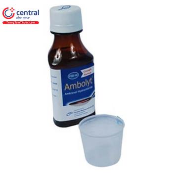 [CHÍNH HÃNG] Thuốc Ambolyt Syrup -Trị viêm đường hô hấp cấp, mạn tính