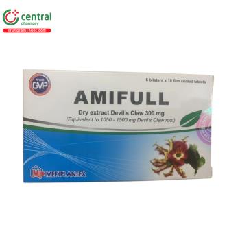 Thuốc Amifull 300mg - Giảm đau lưng, đau khớp, đau cơ