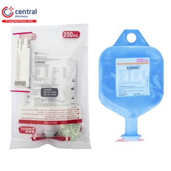 Aminic 200ml - Dung dịch tiêm truyền tĩnh mạch bổ sung đạm cho cơ thể