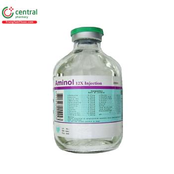 Thuốc Aminol 12X Injection S.T. bổ sung dinh dưỡng qua tĩnh mạch