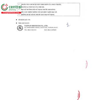 Thuốc Aminol 12X Injection S.T. bổ sung dinh dưỡng qua tĩnh mạch