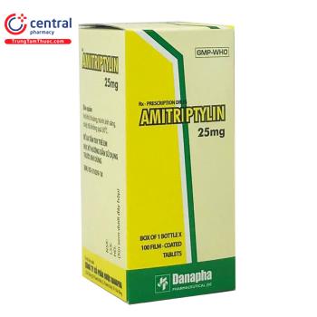 [CHÍNH HÃNG] Thuốc Amitriptylin 25mg -Thuốc chống trầm cảm
