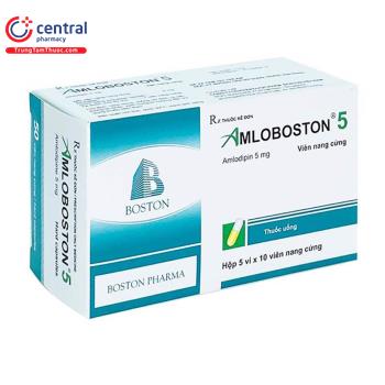 Thuốc Amloboston 5 có tác dụng điều trị bệnh tăng huyết áp
