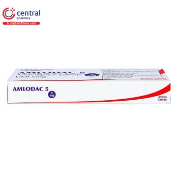 [CHÍNH HÃNG] Thuốc Amlodac 5 (Amlodipin 5mg) điều trị tăng huyết áp