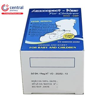 [CHÍNH HÃNG] Thuốc Amucopect-New For Children - Thuốc giảm nôn do đờm