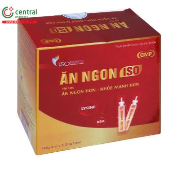 Thuốc Ăn Ngon ISO - Hỗ trợ ăn ngon hơn, khoẻ mạnh hơn, tăng đề kháng