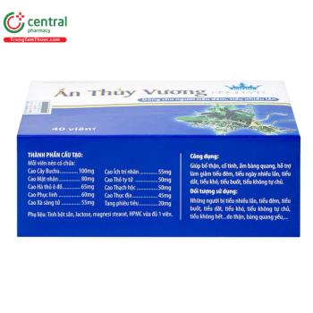 Thuốc Ấn Thủy Vương Kingphar giảm tình trạng tiểu đêm, tiểu nhiều