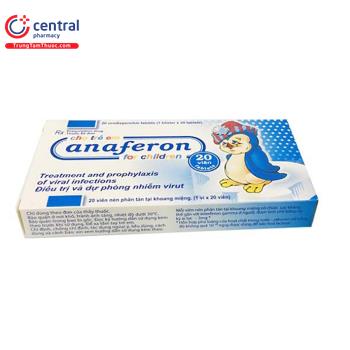 [CHÍNH HÃNG] Thuốc Anaferon (viên) Nga - điều trị nhiễm virus hô hấp