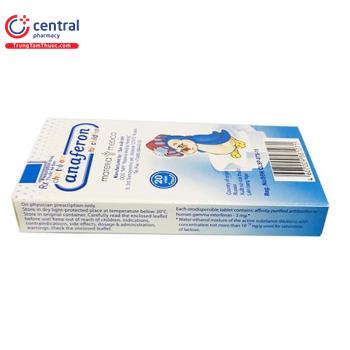[CHÍNH HÃNG] Thuốc Anaferon (viên) Nga - điều trị nhiễm virus hô hấp