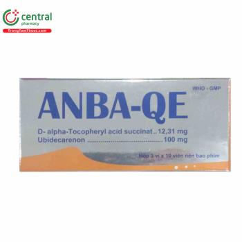 Thuốc Anba-QE điều trị thiếu máu cơ tim, đau thắt ngực hiệu quả